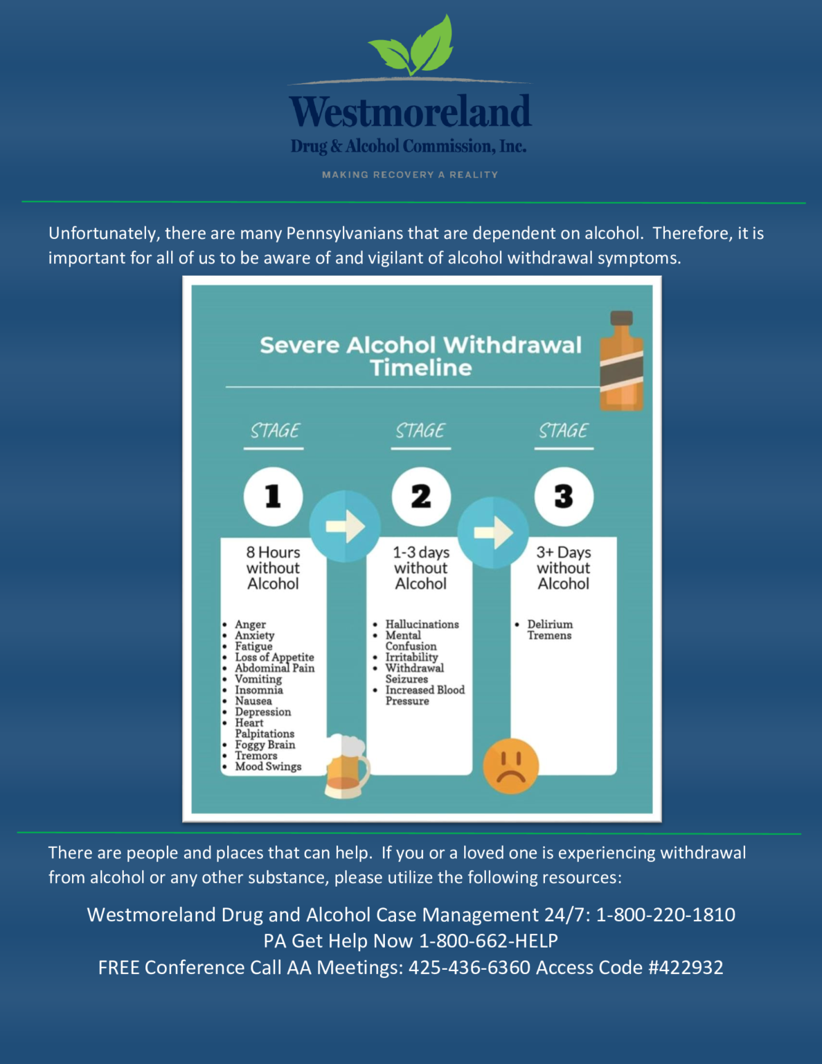 Alcohol-Flyer-3.19.20 - Westmoreland Drug & Alcohol Commission, Inc