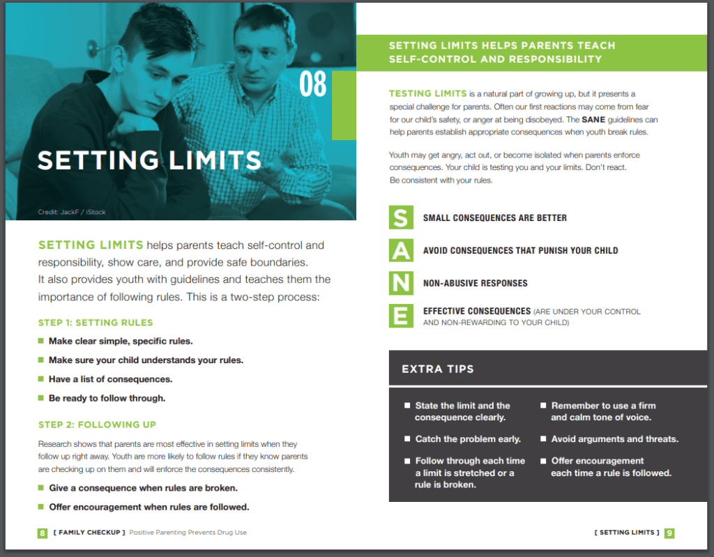 Setting Limits Positive Parenting - Westmoreland Drug & Alcohol ...